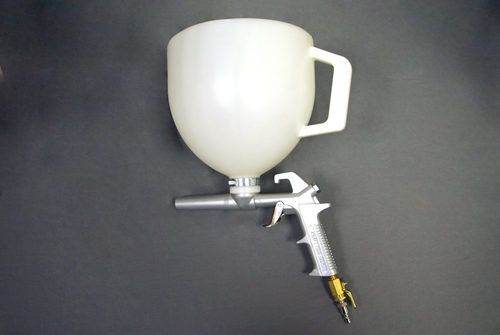 Flake Broadcast Gun and Hopper - Resinous Flooring Supply