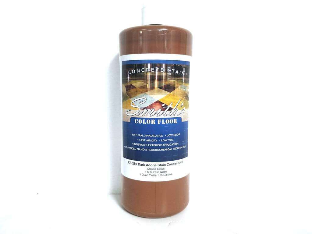 Dark Adobe Concrete Stain - Resinous Flooring Supply