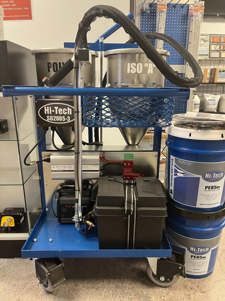 Hi Tech Polyurea Joint Pump - Resinous Flooring Supply